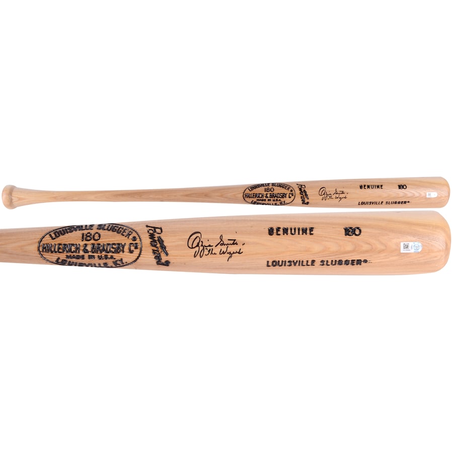 Ozzie Smith Autographed Louisville Slugger Bat "The Wizard" | ST. LOUIS ...
