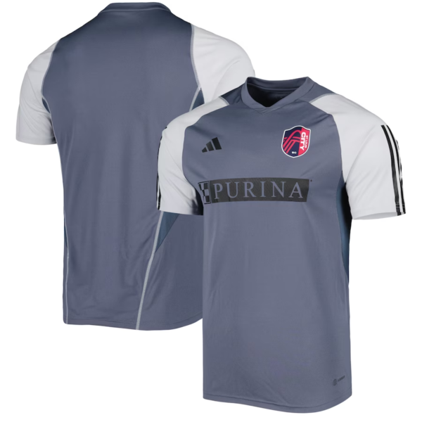 adidas St. Louis City SC Gray 2023 On-Field Training Jersey | ST. LOUIS ...